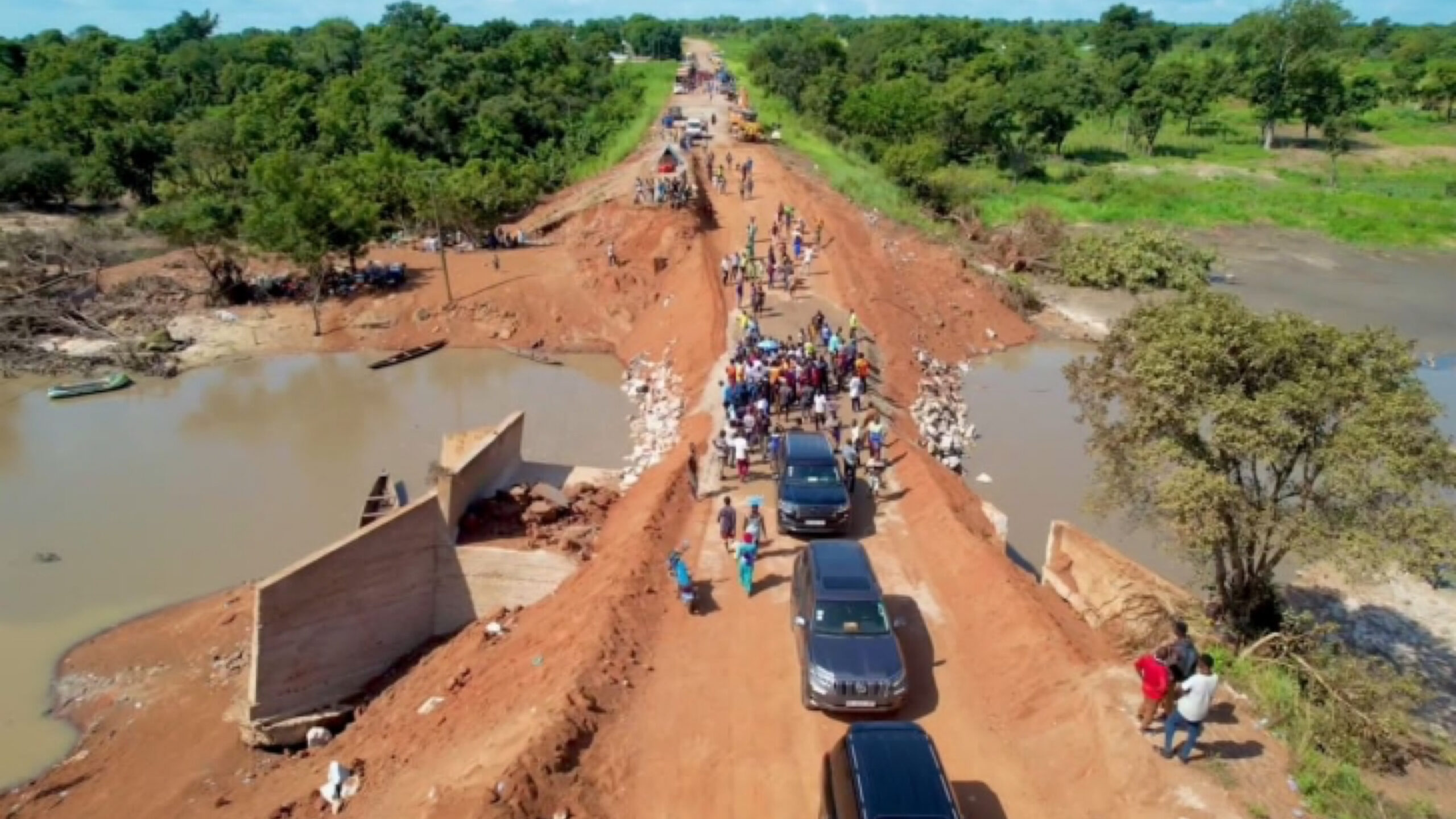 Sawla-Bole roadway is restored to traffic