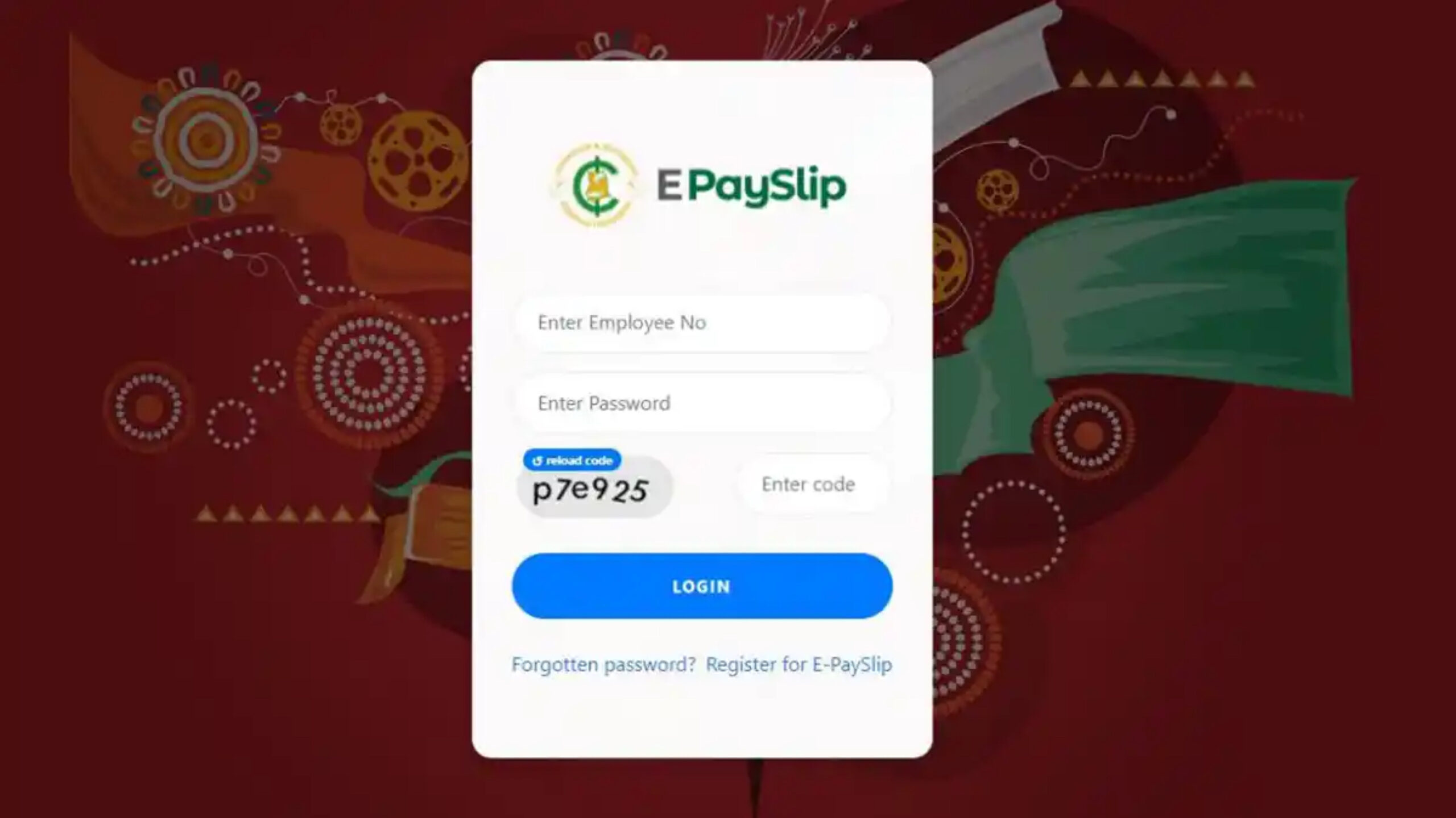 CAGD on Password Change for GoG Employees on E-payslip