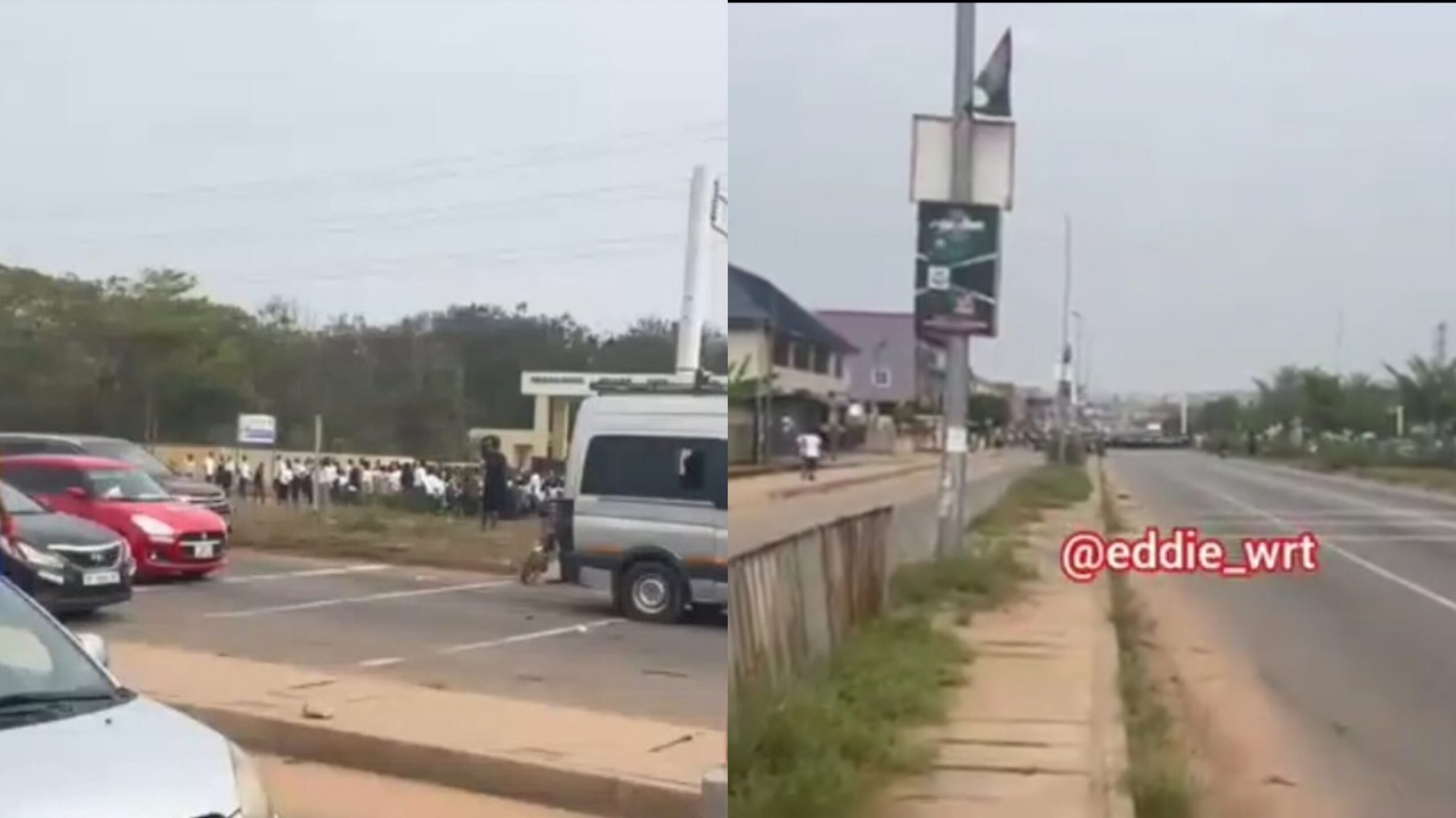 Odorgonno SHS Students Demonstrate Over Malfunctioning