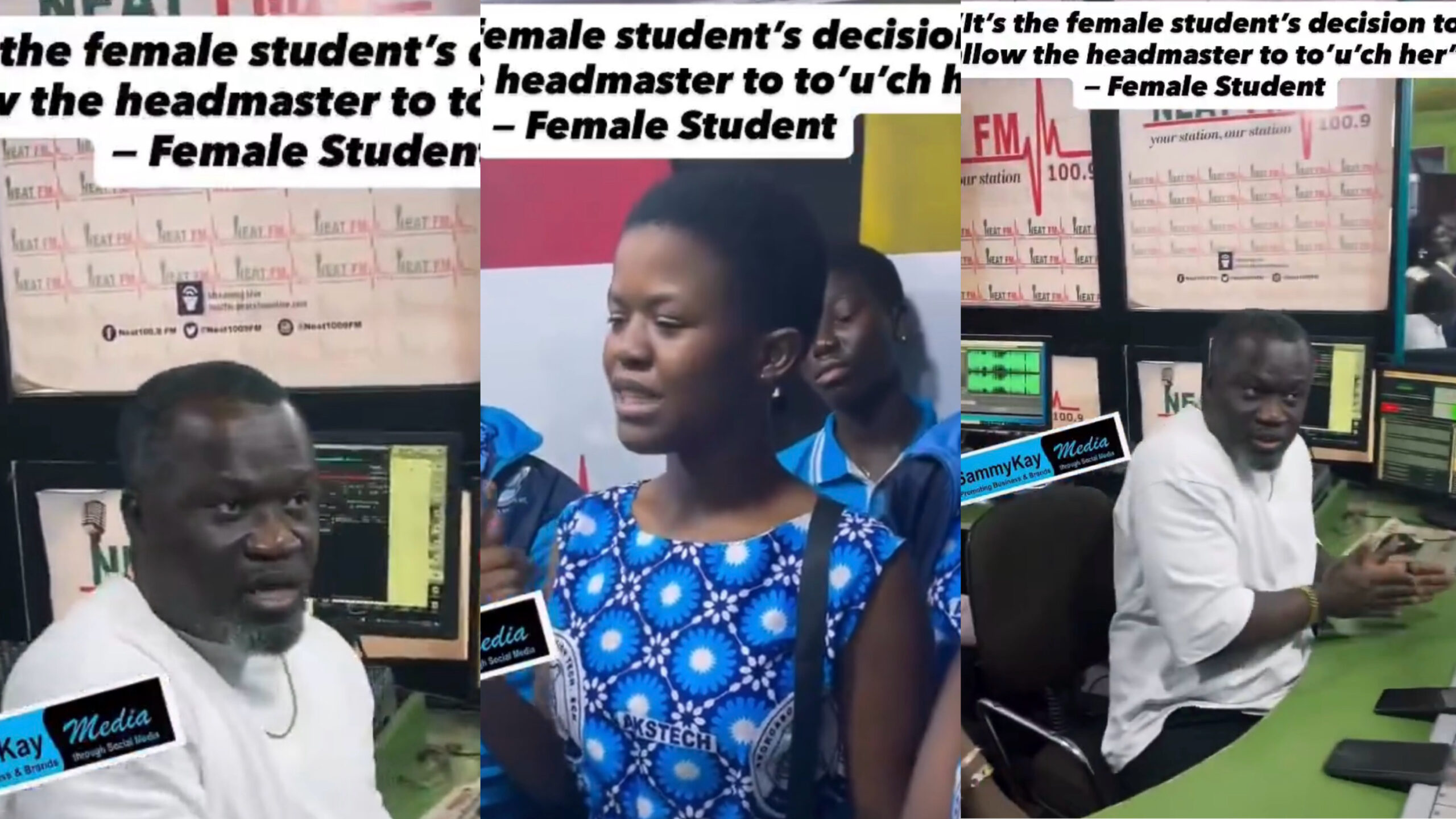 “It’s the Female Student’s Decision to Allow the Headmaster